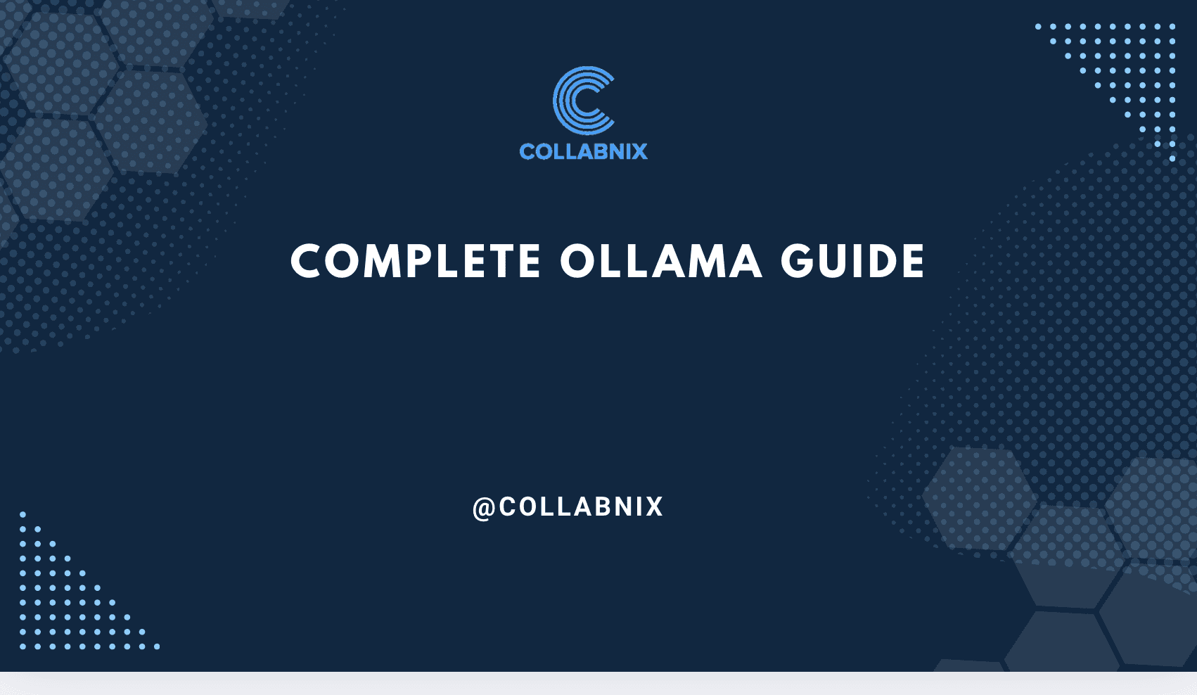 Complete Ollama Guide: Installation, Usage & Code Examples - Collabnix